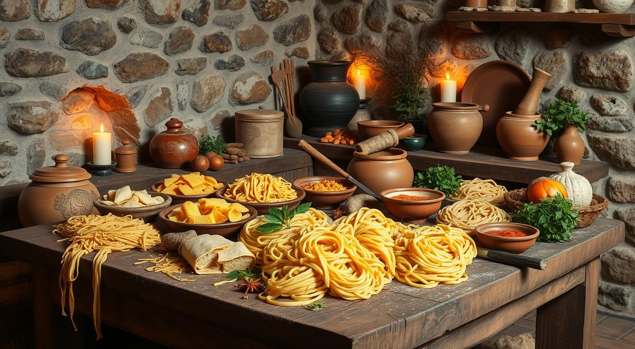 Pasta Recipes From History