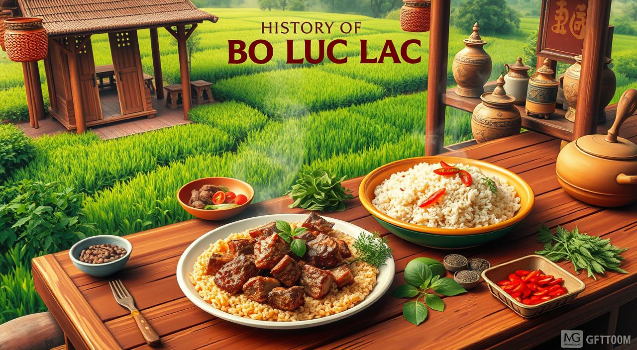 Bo Luc Lac with Tomato Rice Recipe | Vietnamese Delight