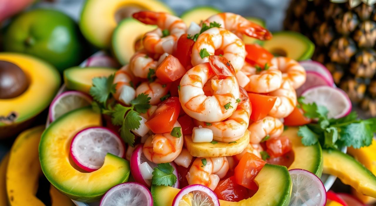 Authentic Colombian Shrimp Cocktail Recipe
