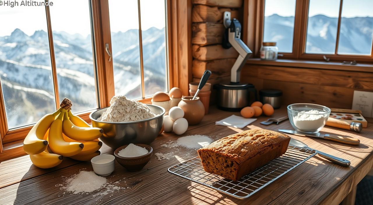High Altitude Banana Bread Recipe for Perfection