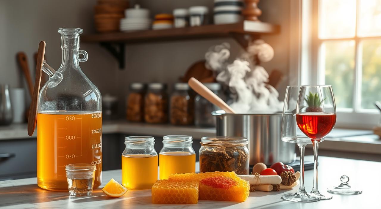 Easy 1 Gallon Honey Wine Recipe Tutorial