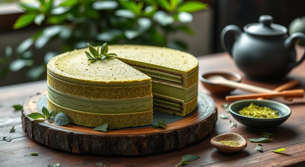 Decadent Matcha Gateau Recipe for Green Tea Lovers