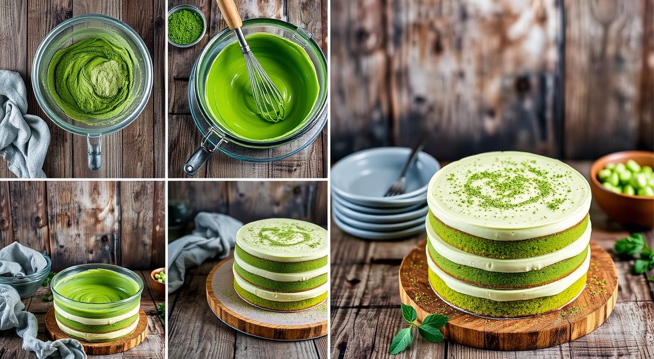 Decadent Matcha Gateau Recipe for Green Tea Lovers